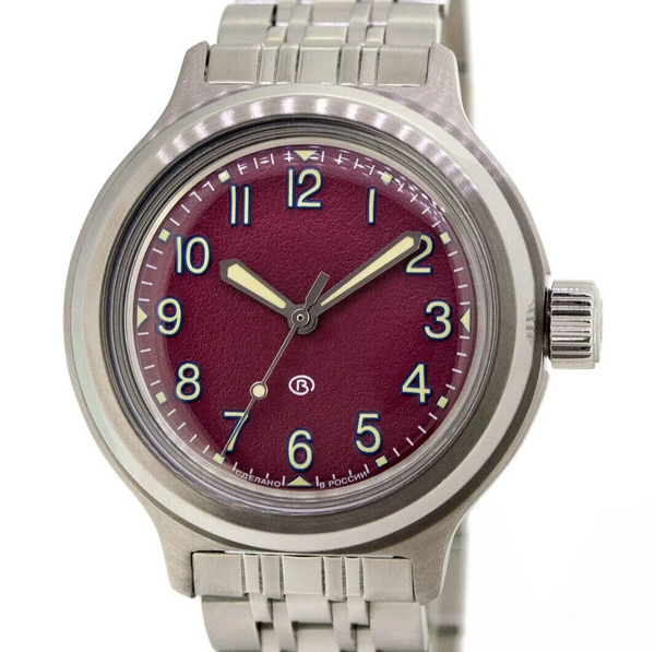 Vostok Amphibia 720890 Tank Watch | Scubadudestore – ScubaDudeStore