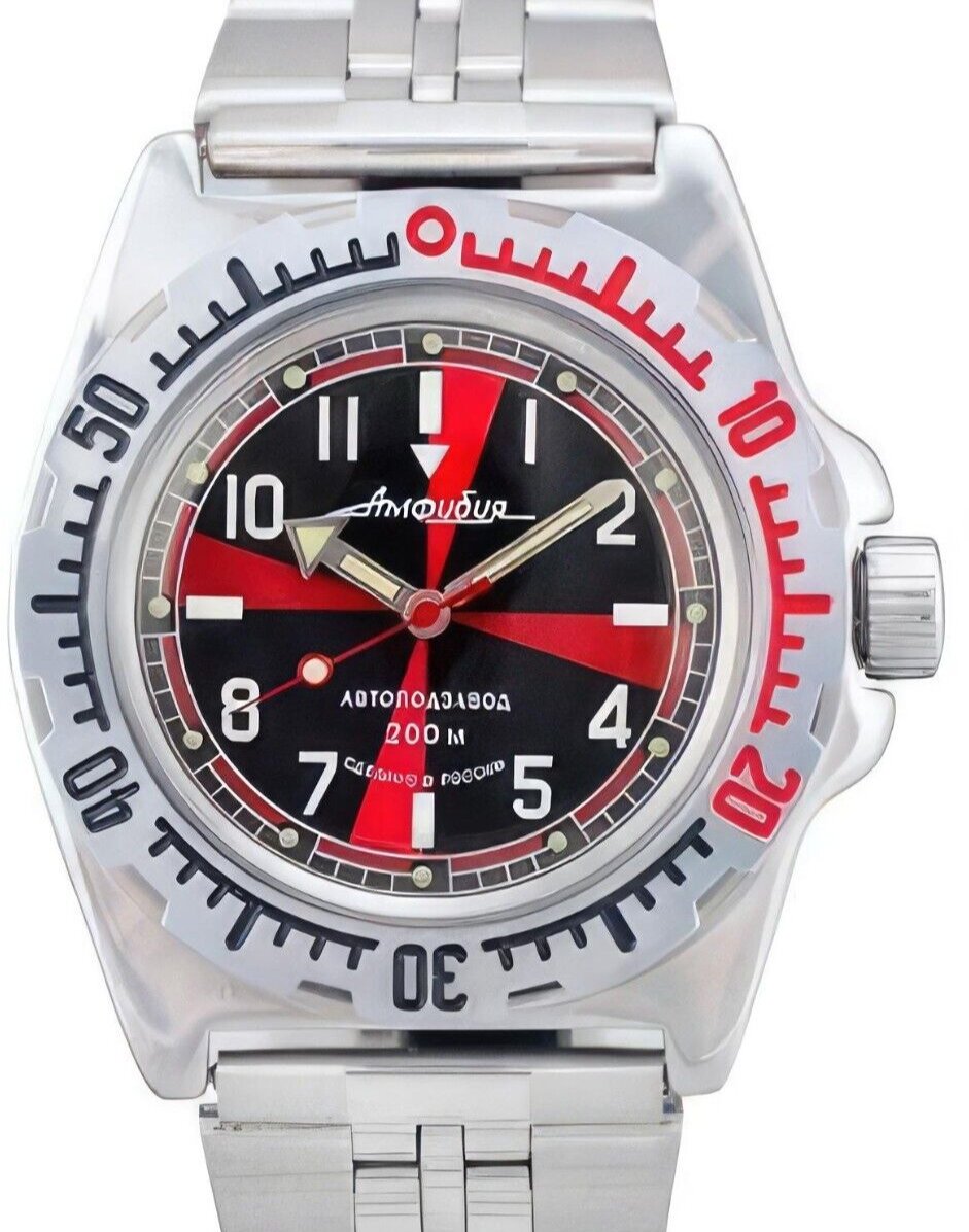 Vostok Amphibia 110650 Radio Room Watch | ScubaDudeStore